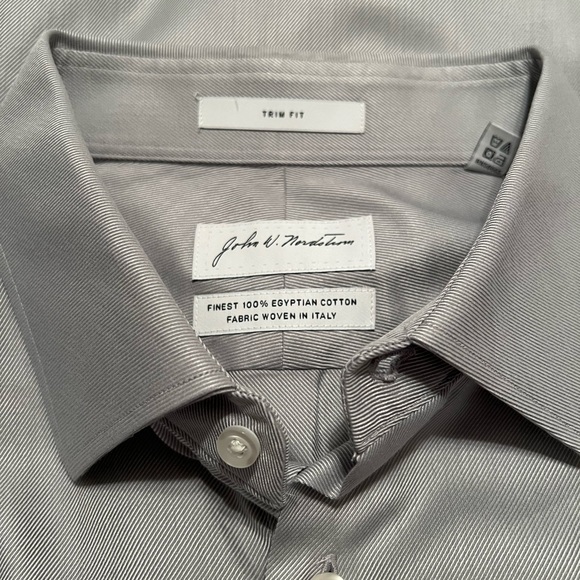 John W. Nordstrom | Shirts | Mens Long Sleeve Slim Fit Button Up Dress ...